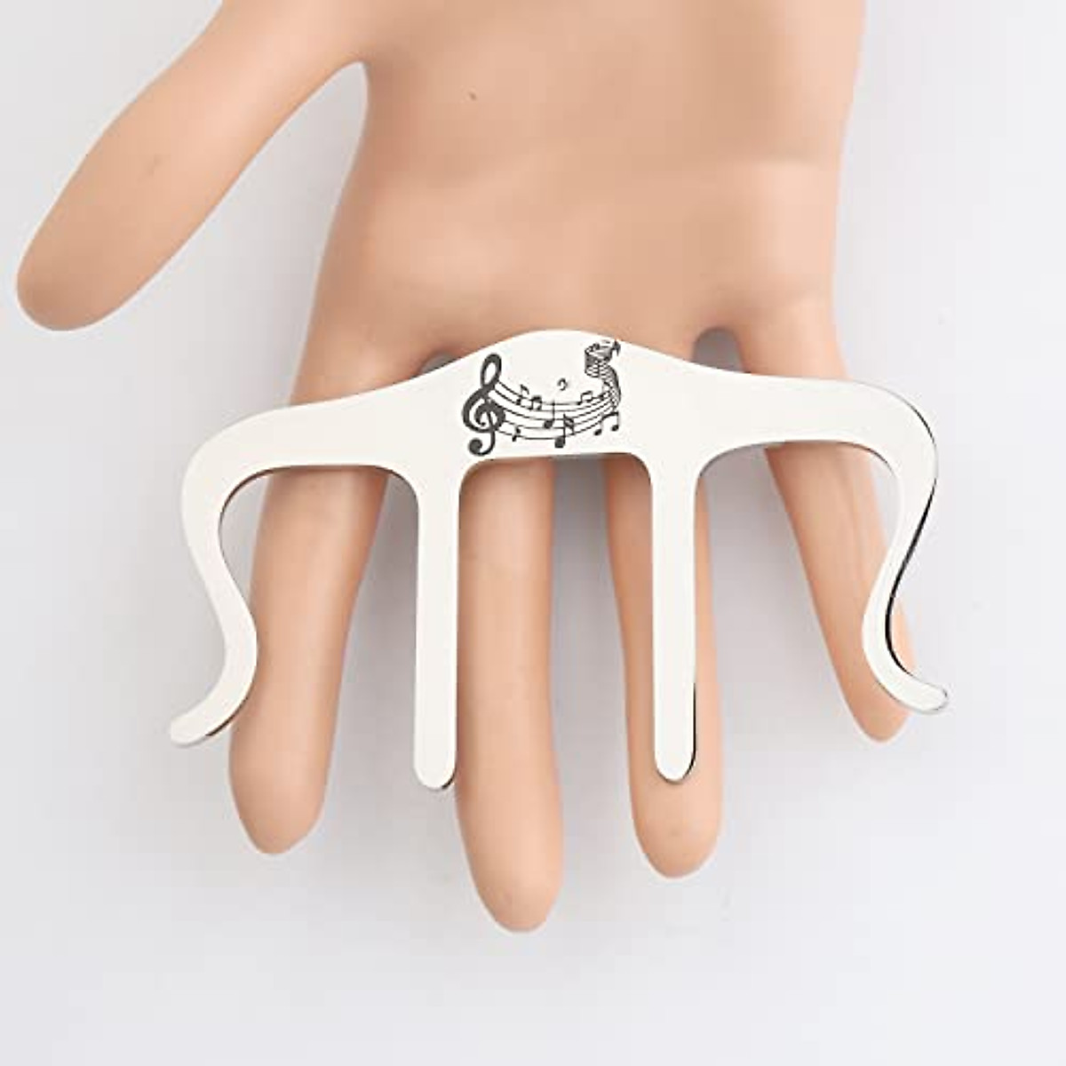 KEYCHIN Music Page Holder Notes Student Teacher Gift Music Book Clip Piano Music Bookmark for Music Teacher Musicians (Bookmark-S)