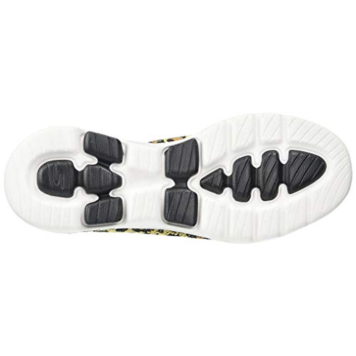 Skechers Women's Go Walk 5 - Wildlife Sneaker, Leopard, 7.5 US