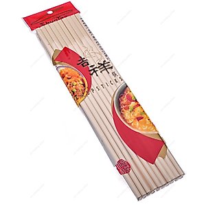 M.V. Trading IVC62IV 10 Pairs Melamine Chopsticks "Commerical Grade", Ivory