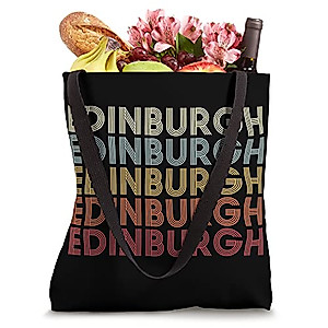 Edinburgh Indiana Edinburgh IN Retro Vintage Text Tote Bag