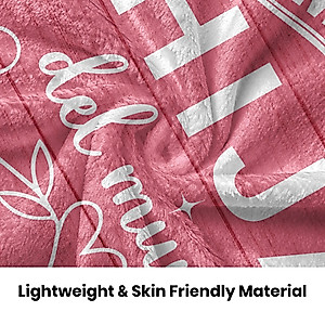 TRISG Regalo para Mi Hija, Hija Regalos, Mothers Day Hija Gifts, Hija Blanket 60x50in, Birthday Daughter Gifts in Spanish, Regalo Hija Cumpleanos, Regalo De Hija Graduacion, Día De La Madre, Navidad