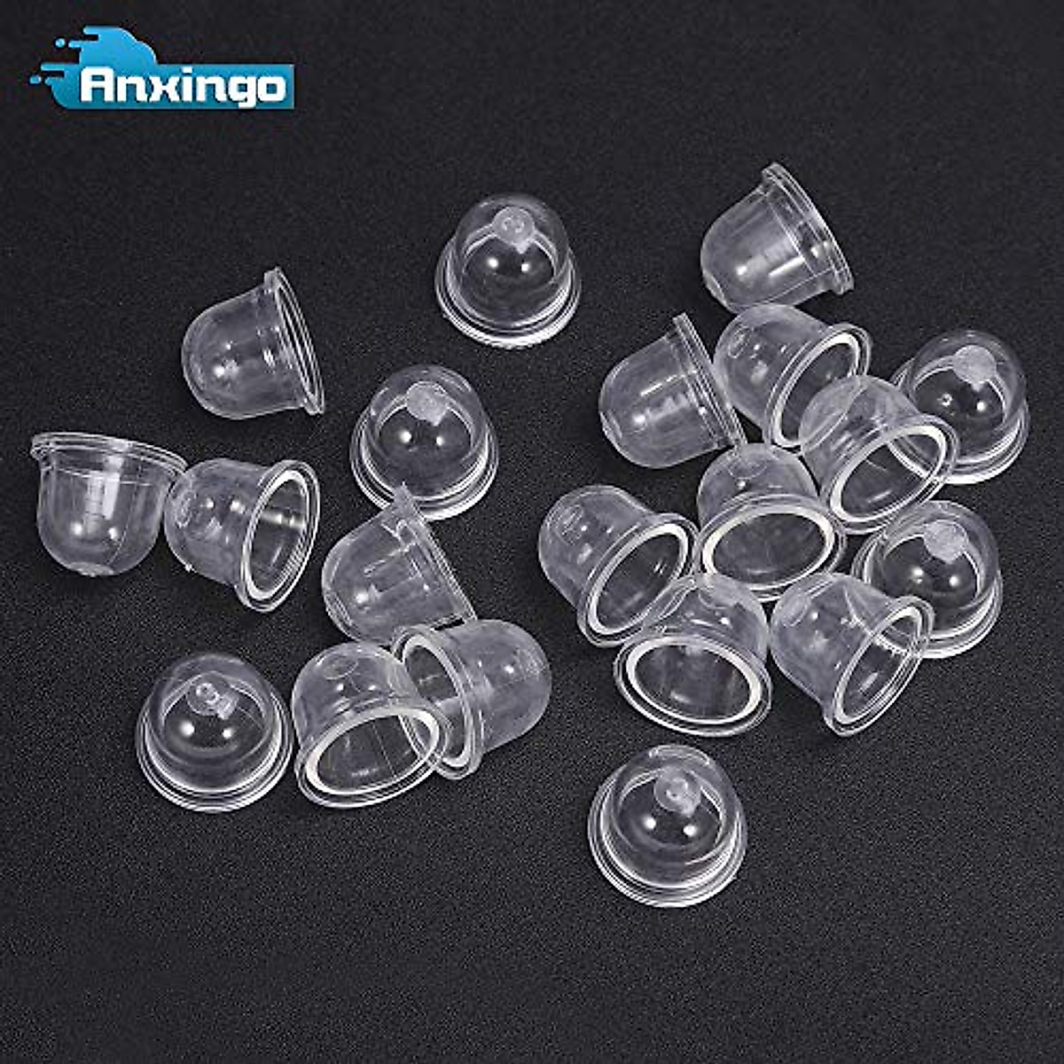 Anxingo Carburetor Primer Bulbs Replacement for Homelite Echo Stihl Ryobi Poulan Zama Primer Gas Fuel Bulb Pump Bulbs 0057003 0057004 0058001 Echo 12538108660 Hometile A01195A (20Pcs)