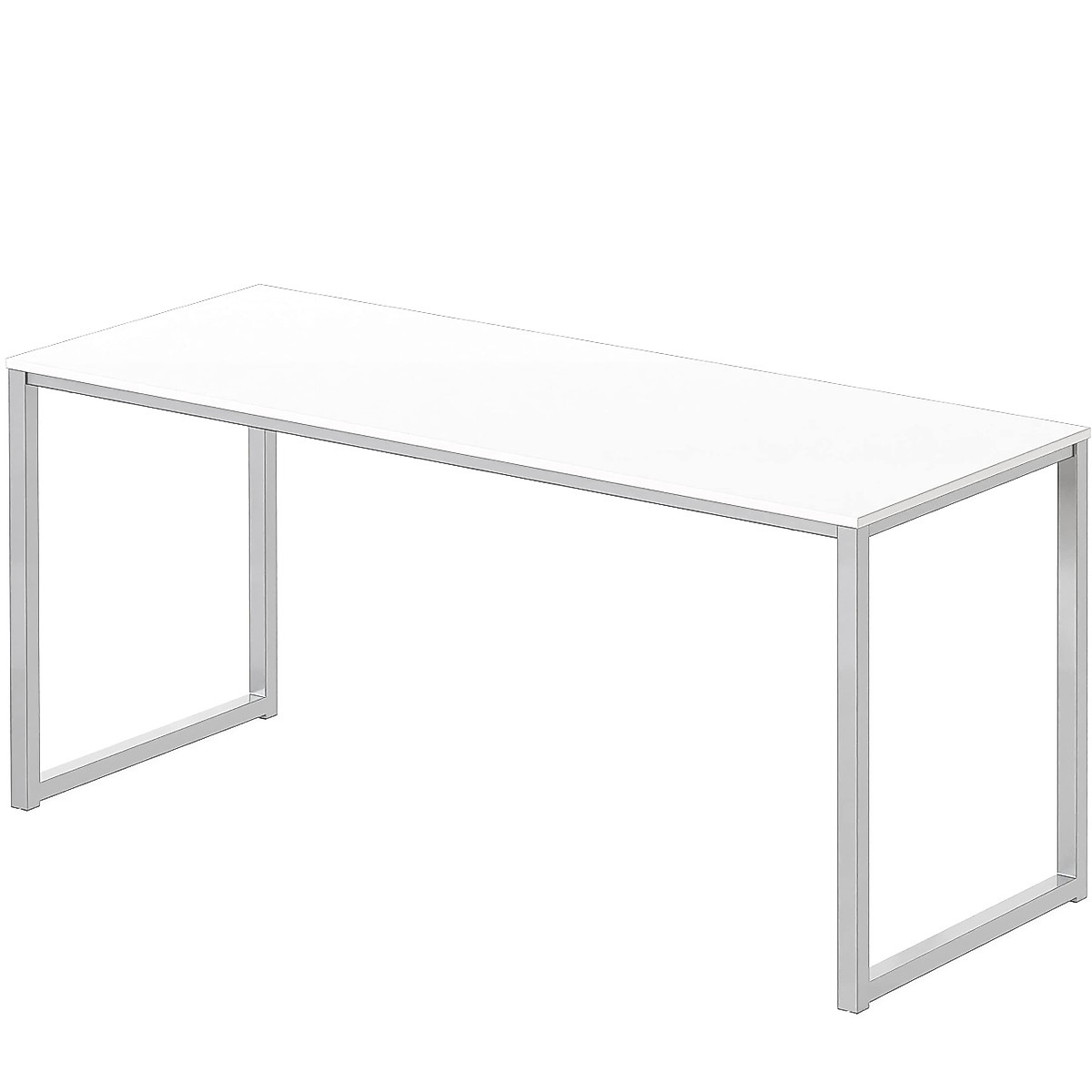 SHW Home Office 48-Inch Computer Desk, 24" Deep, White