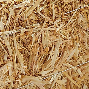 FloraCraft Decorative Straw Bale 5 Inch x 6 Inch x 13 Inch Natural