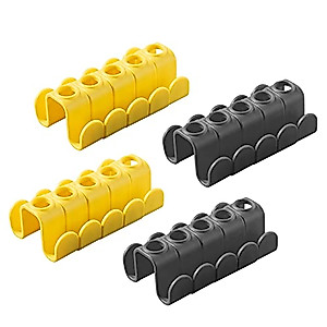 40 Packs Clothes Hanger Connector Hooks,Clothes Hangers Space Saving,Space Saving Hanger Hooks,Double-Sided Hanger Extender Clips,Closet Space Savers and Organizer Closets Hooks Closet Space Hook