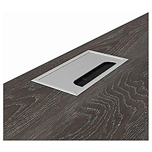 Signature Design by Ashley Dorrinson Modern Farmhouse 47" Home Office Writing Desk, Gray & White