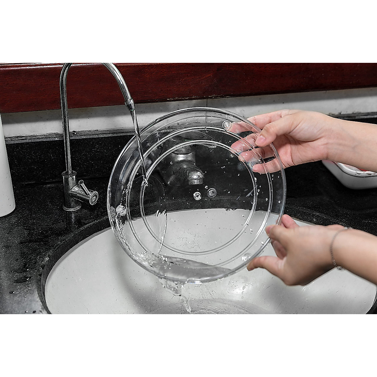 3 Tier Lazy Susan Turntable Cabinet Organizer 360 Degree Rotating Spice Rack – 9.2"