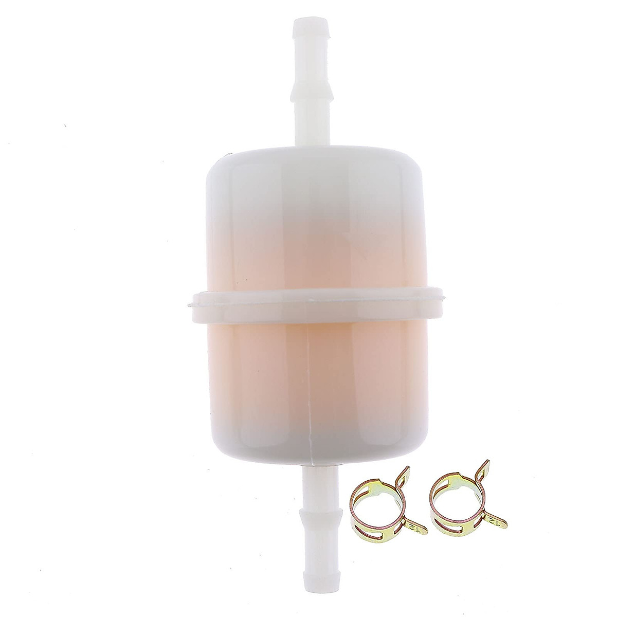DVPARTS 4X 1/4" ID Fuel Filter 15 Micron 24 050 13-S 2405013-S 24-050-13-S 24-050-05-S for Kohler CH20S - CH25S, CH670S CH730S - CH750S LH640S LH685S LH690S LH750S LH755S, SV720S to SV740S