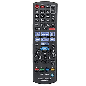 N2QAYB000727 Replace Remote Control fit for Panasonic Blu-ray Disc Home Theater Sound System SC-BTT196 SA-BTT190 SA-BTT195 SA-BTT196 SA-BTT490 SB-HC490 SB-HF490 SB-HS290 SB-HW490 SC-BTT190