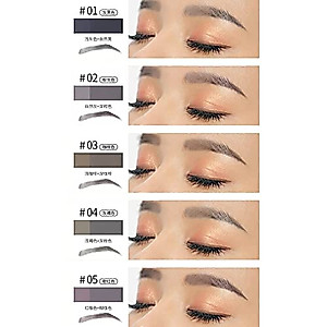 SNOVO Professional eyebrow Palette Eyebrow makeup is available in 5 colors (04# Taupe)
