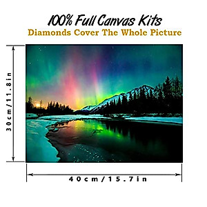 12 Pack 5D Diamond Painting Kits, Crystal Creations Diamond Art Moon Beach Kits for Adults Beginners, Full Drill DIY Dimond Painting Picture, Diamond Dotz Gem Crafts for Home Wall Decor 12x16 Inch
