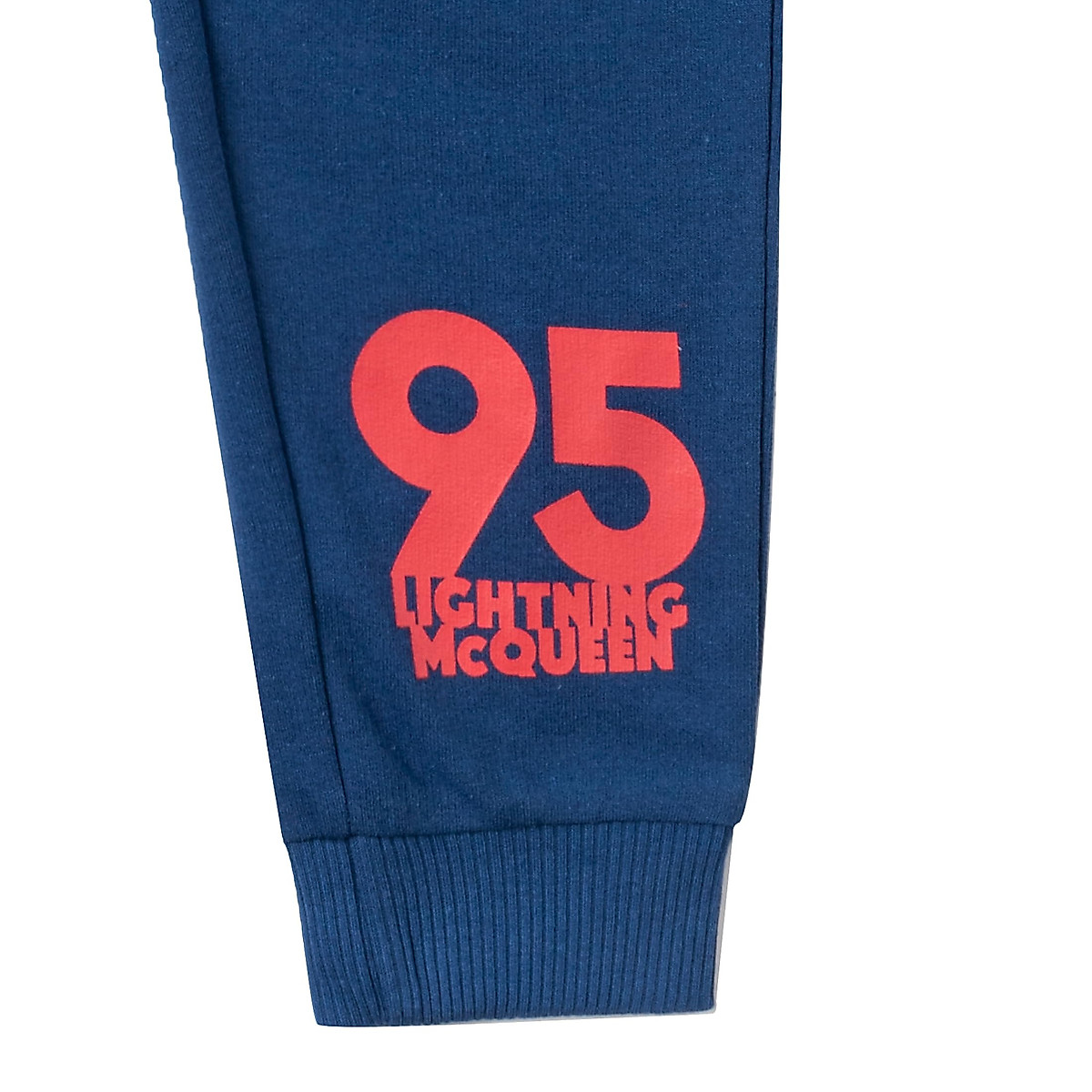 Disney Cars Lightning McQueen Boys Long Sleeve Sweatshirt and Pants Set for Toddlers and Big Kids