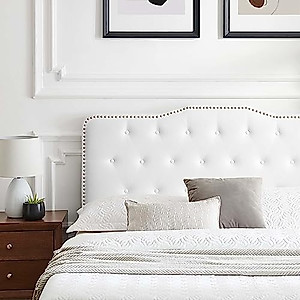 Modway Amber Platform, King, White