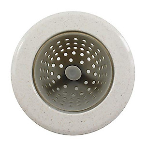 BNYZWOT Kitchen Silicone Sink Strainer Garbage Disposal Strainer Sink Drain Catcher Plug Drain Cover Kitchen Sink Basket for Kitchen Sinks Silicone Beige Pink Blue Green 4 Pack