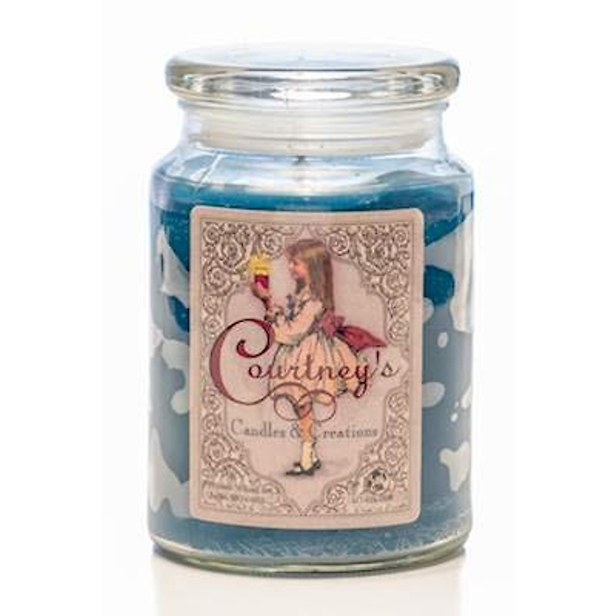 Courtney's Candles Midnight RAIN Maximum Scented 26oz Large Jar Candle