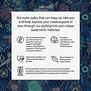 Sakroots Large Smartphone Crossbody in Canvas, Detachable Wristlet Strap, Tobacco Batik World Woven