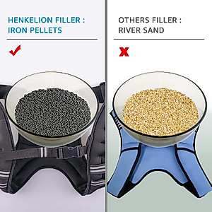 Henkelion Weighted Vest Weight Vest for Men Women Kids Weights Included, Body Weight Vests Adjustable for Running, Training Workout, Jogging, Walking