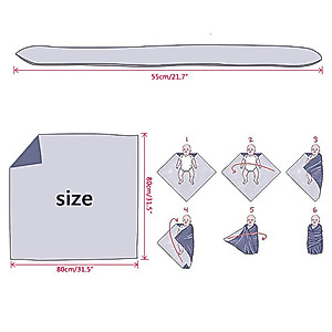 Boy Swaddle Blanket, Receiving Blankets Boy, Camouflage Swaddling Blanket, Accessory Clip, Baby Boy Swaddle Registry, Newborn Wrap Soft Snug Strethey Breathable, Hospital Coming Home Outfit