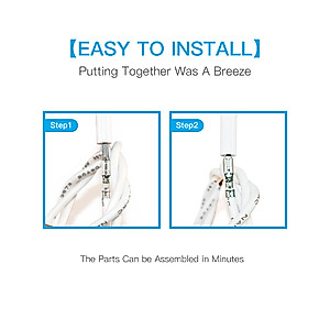 Dtong Grill Ignitor Wire kit & Ceramic Electrode Vermont Casting Grill Replacement Parts, Jenn Air Grill Igniter, Ignition Electrode Gas Burner for Uniflame(4-Pack)