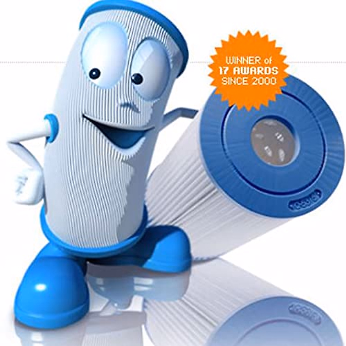 Unicel C-9419 Replacement Filter Cartridge for 200 Square Foot Predator, Clean and Clear,White