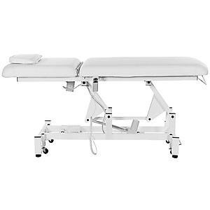 SKINACT Bliss Electric Spa Facial Treatment Table for Medical spa (White)