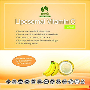 BIONUTRICIA EXTRACT Liposomal Vitamin C Dietary Supplement (2 Banana + 1 Original Set)
