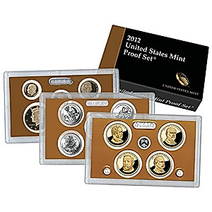 2012 S U.S. Mint 14 coin Clad Proof Set In OGP Proof