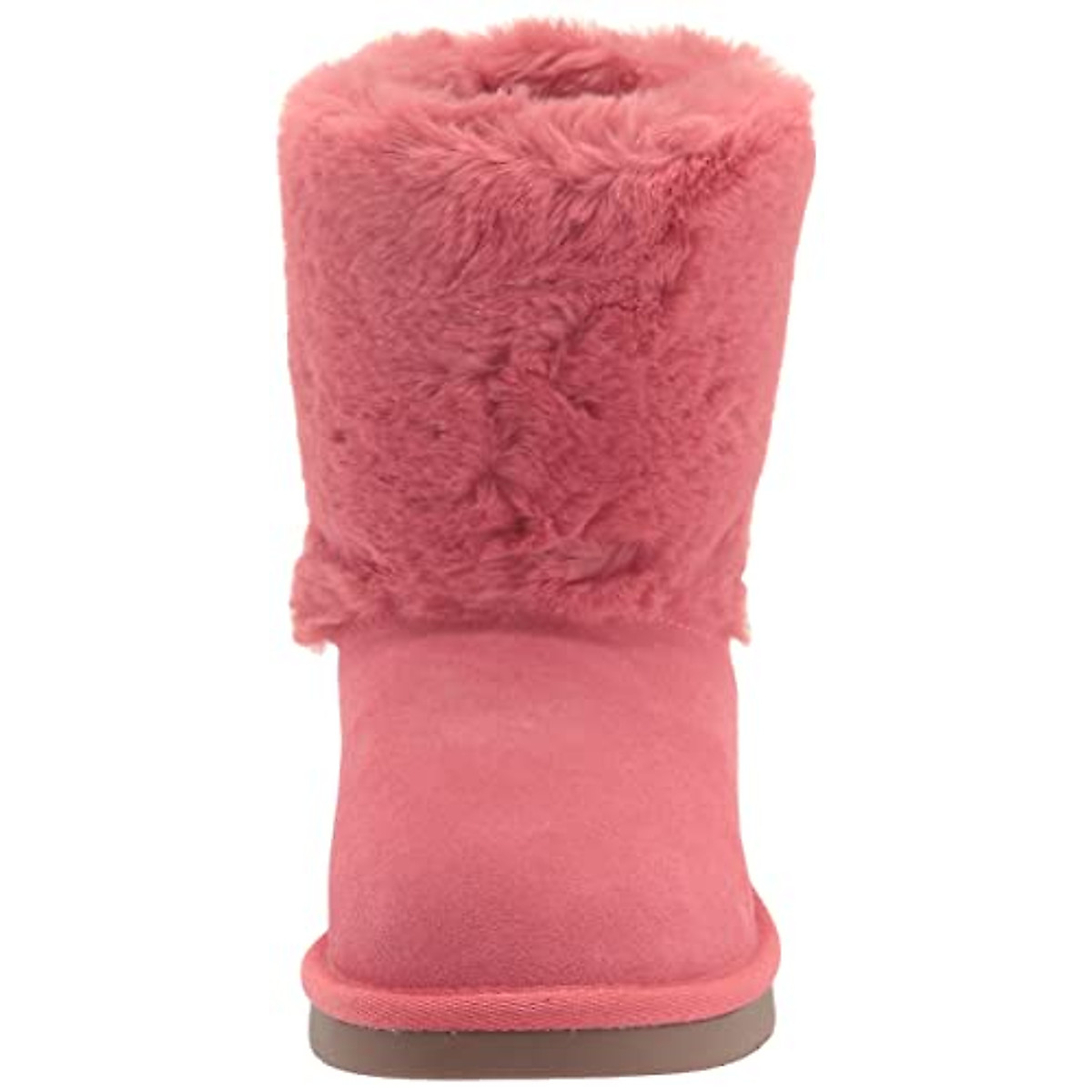 Koolaburra by UGG Girls Aubrei Short Fashion Boot, Tea Rose, 2 Little Kid US