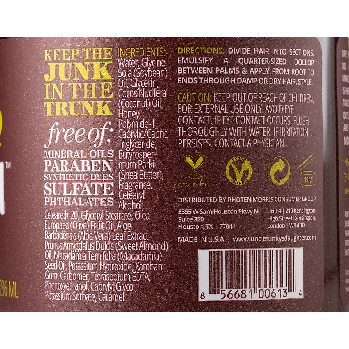 Uncle Funky's Daughter Supercurl Miracle Moisture Creme