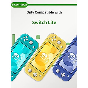 GREEN FUSION Only for Switch Lite Battery Replacement, HDH-003 Battery for Nintendo Switch Lite Game Console (Not for Nintendo Switch) with Installation Instruction & Repair Toolkit