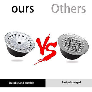 120 Pcs Aluminum Foil Lids, Foil Seals Lids to Reusable Coffee Pods Aluminum Foil Seals Compatible with Nespresso Vertuo Refillable Pods, 62mm