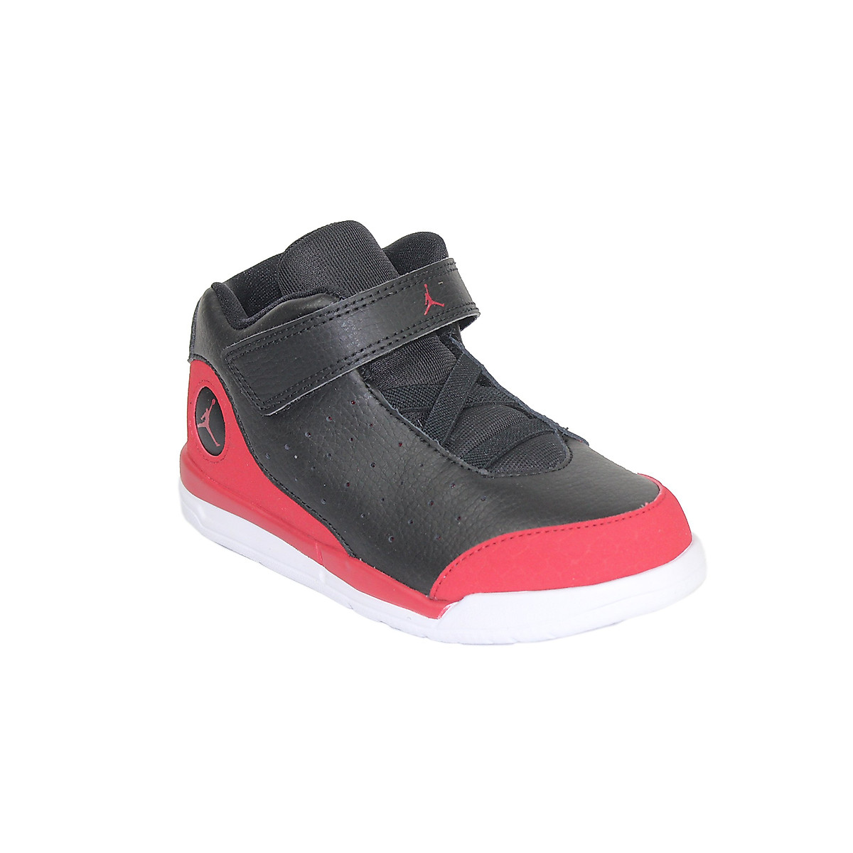 Nike Jordan Flight Tradition Toddler Black Gym Red White 6C