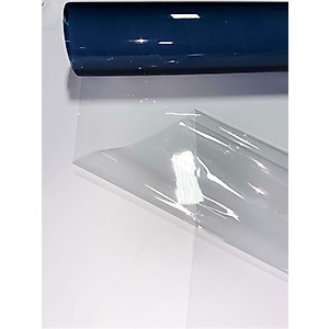 Clear Marine Vinyl 20 Gauge Double Polished 54 Inches Wide by 5 Yards