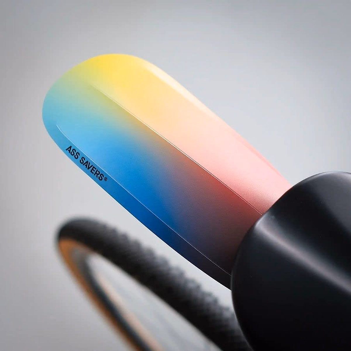 Ass Savers Bicycle Saddle Mudguard, Regular or Big, Commuter, Road, Cycle Cross, MTB, Gravel (Spektrum - Big (for 30-50 mm Tires, up to 55 mm))