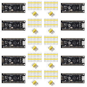 AITRIP 10pcs MH-Tiny ATTINY88 Micro Development Board 16Mhz /Digispark ATTINY85 Upgraded/Nano V3.0 ATmega328 Extended Compatible for Arduino IDE 1.0+ (OSX/Win/Linux)