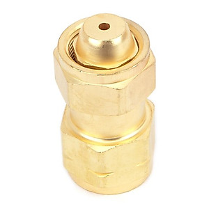 Forney 87805 Acetylene Regulator Adaptor, CGA 520 To CGA 510, B Tank to Regulator, 40-CF