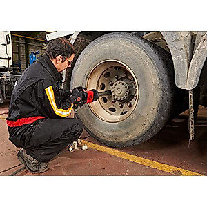 Chicago Pneumatic CP7782-6 Air Impact Wrench (1 Inch), 6 Inch Ext. Anvil, Air Gun Industrial Repair & Assembly Tool, D-Handle , Pinless Rocking Dog, Max Torque Output 1920 ft. lbf/2600 Nm, 5200 RPM