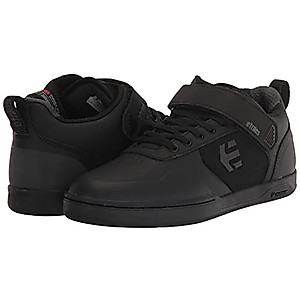 Etnies Men's Culvert Mid Top Michelin Rubber Mountain Bike Shoe Skate, Black/Black/Reflective, 11