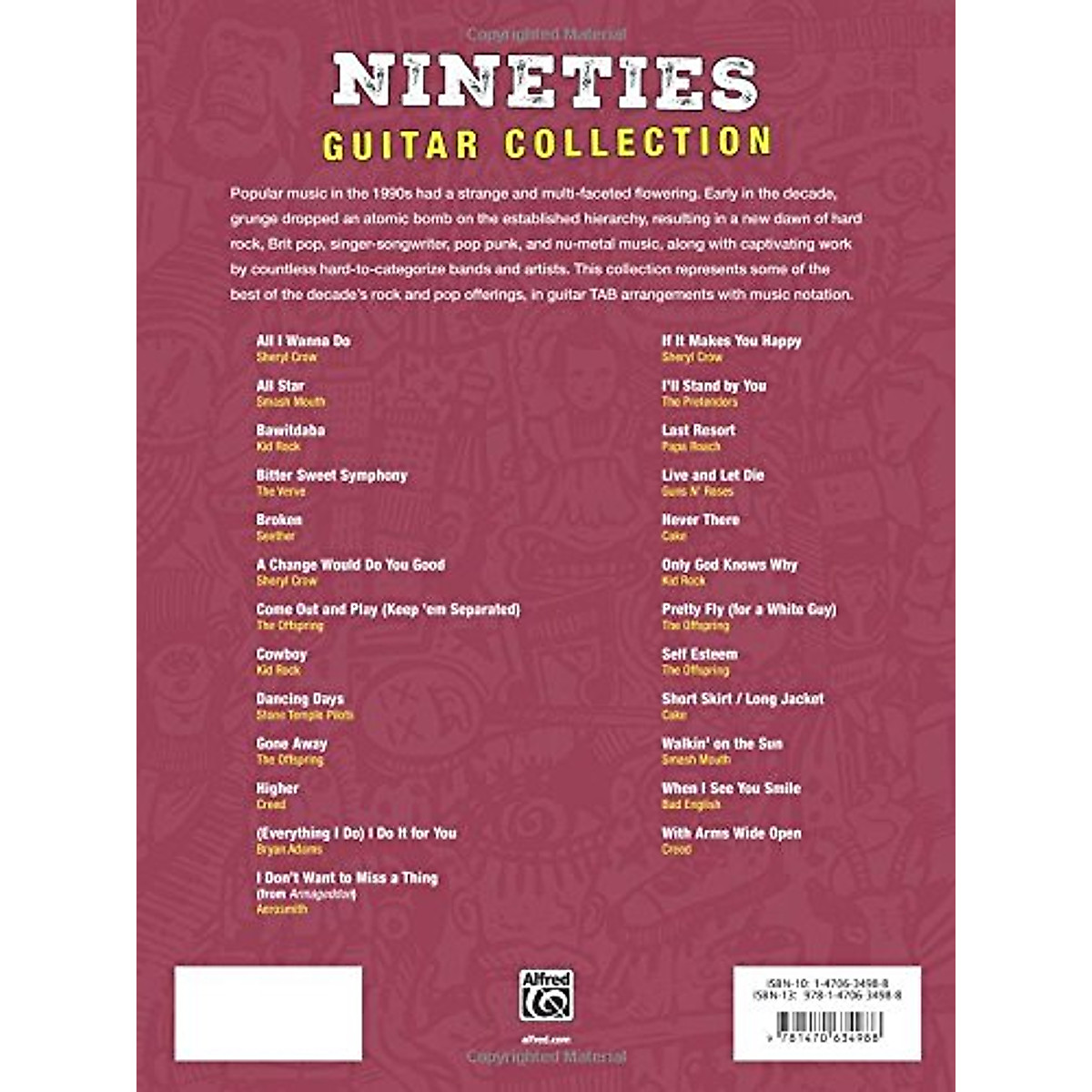 Nineties Guitar Collection: 25 Hits, from Acoustic to Punk, to Nu-Metal & Beyond