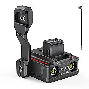 SMALLRIG Power Supply Base Plate for DJI RS 2 / RS 3 Pro/RS 4 Pro Gimbal, External Power Solution for DJI RS 2 / RS 3 Pro/RS 4 Pro - 3252