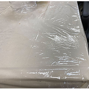 Mybecca Clear Marine Vinyl 54"- 16 Gauge Sold Folded by Separate Yard