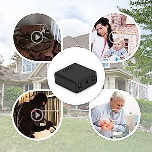 Shalapovar Hidden Camera with Audio/Video,Mini Wireless Spy Camera with Night Vision and Motion Detection