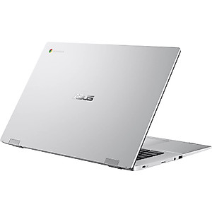 Asus 2023 Newest Chromebook, 17.3 inch FHD Display, Intel Celeron-N4500 Processor, 4GB RAM, 128GB Storage (64GB EMMC+64GB SD Card), Intel UHD Graphics 630, Wi-Fi 6, Long Battery Life, Chrome OS