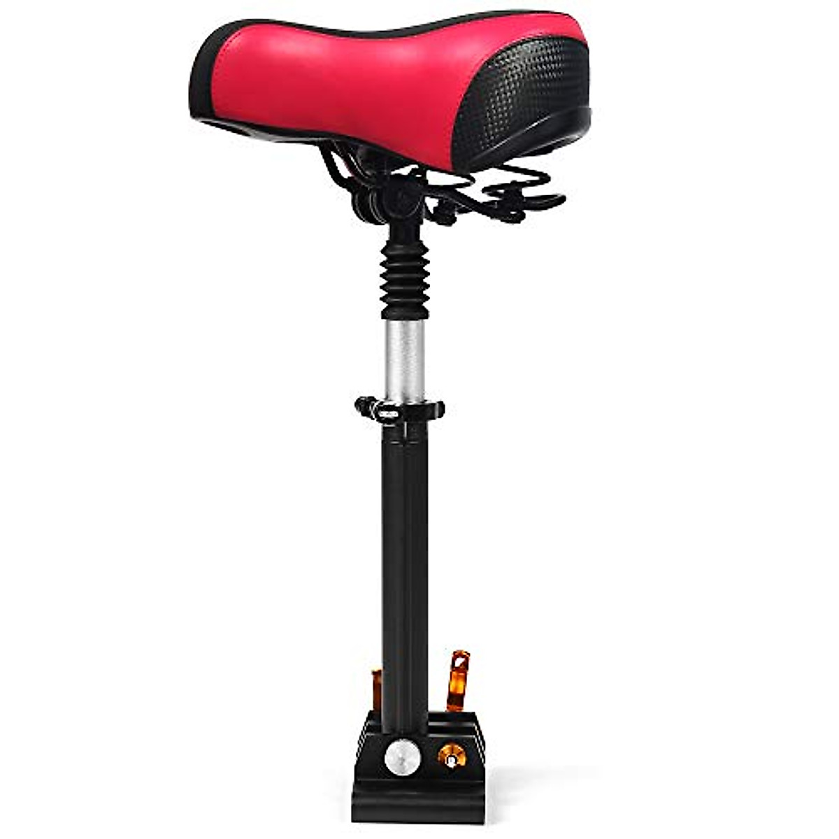 LIXADA Electric Skateboard Saddle Electric Scooter Saddle Set Replacement Compatible with Electric Scooter Pro Chair M365 Scooter Electric Scooter Retractable Seat with Bumper