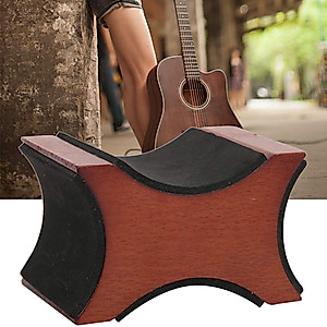Mahogany Neck Rest Support, Universal Desktop Stand Musical Instrument Repair Tool