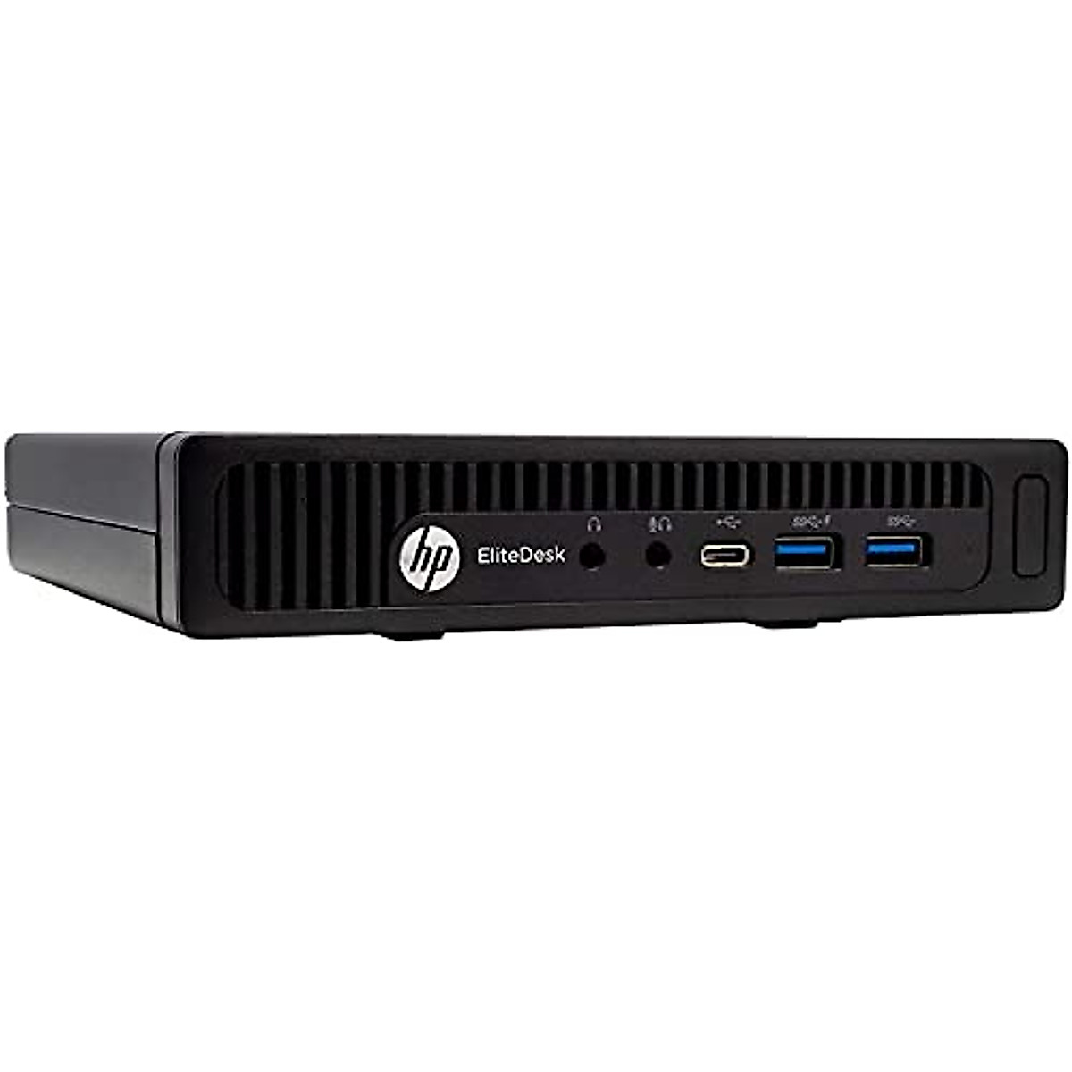 HP EliteDesk 800G2 Micro Desktop Computer PC, Intel Quad Core i5, 8GB RAM, 240 GB SSD, Windows 10 Pro, 23.6 Periphio Monitor, New Periphio Webcam, Periphio Wireless Keyboard & Mouse (Renewed)