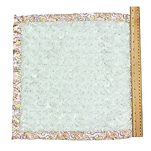 Bearington Baby Small Swirly Security Blankie, 16" x 16"