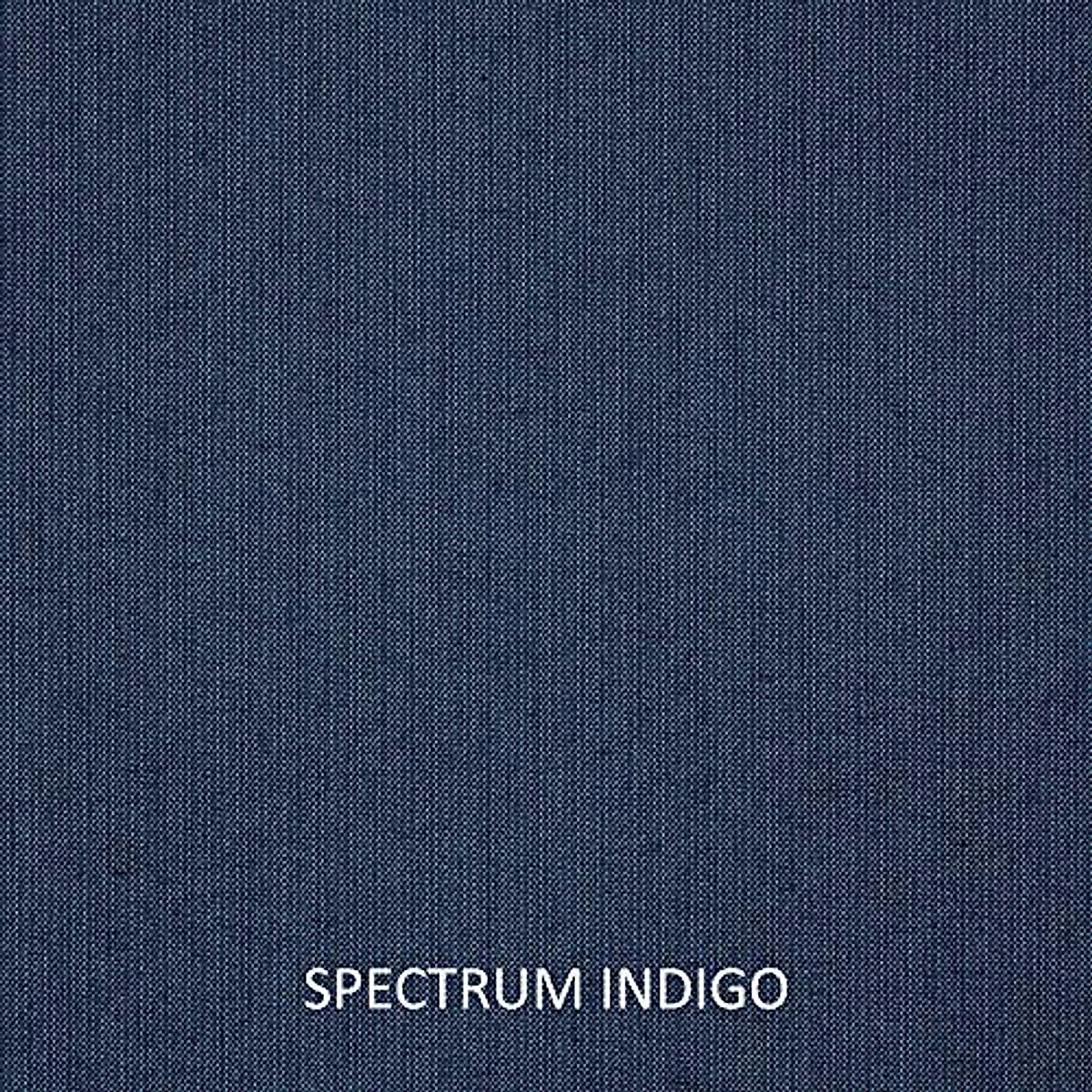 Mozaic Home AMZ129811SP Lumbar Pillow, 2 Count (Pack of 1), Navy with Blue Stripes