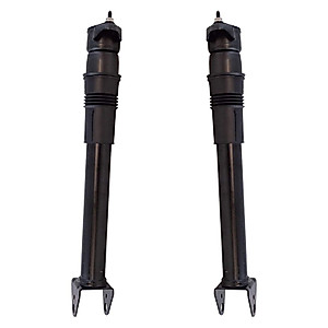 TRQ Rear Shock Absorber Assembly Left & Right Pair Set of 2 for Mercedes Benz ML Class without AirMatic Suspension 2007-2009 ML320 / 2005-2010 ML350 / 2010 ML450 / 2005-2009 ML500 / 2008-2009 ML550