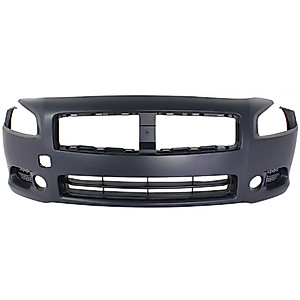 Evan Fischer Front Bumper Cover Compatible with 2009-2014 Nissan Maxima Primed CAPA Certified - NI1000258C